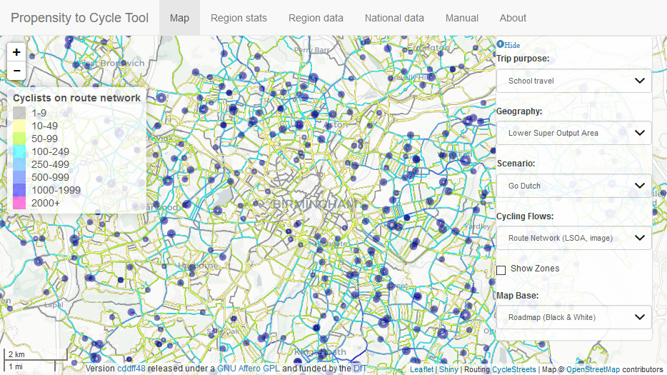 Overlaying commute and school route network layers to estimate whole ...